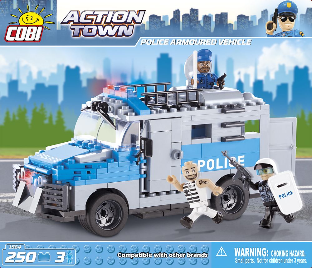 Police Armoured Vehicle - Cobi Action Town – Brooks & Co.