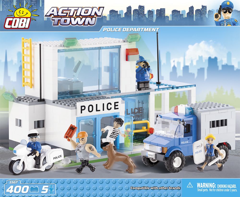 Police Department - Cobi Action Town – Brooks & Co.