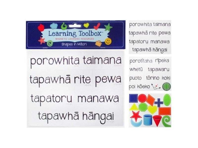 Shapes in Maori - Magnetic – Brooks & Co.